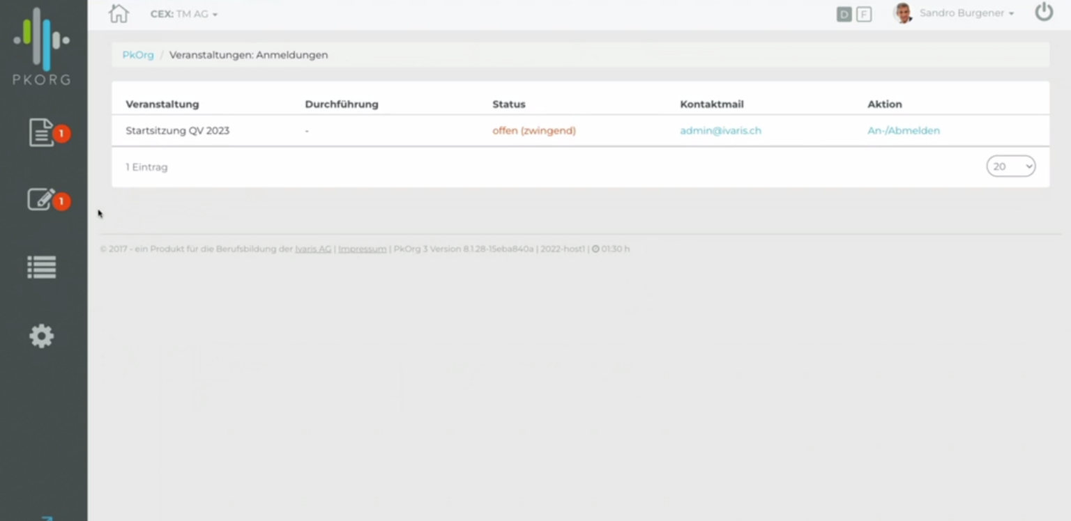 PkOrg | Soutien au processus d'examen de fin d'apprentissage