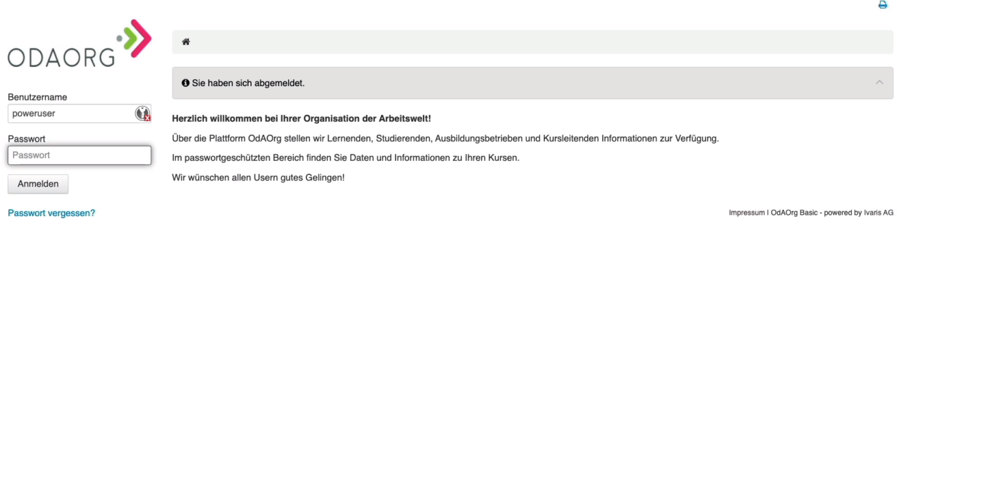 OdAOrg | Application de gestion centrale pour les organisations
