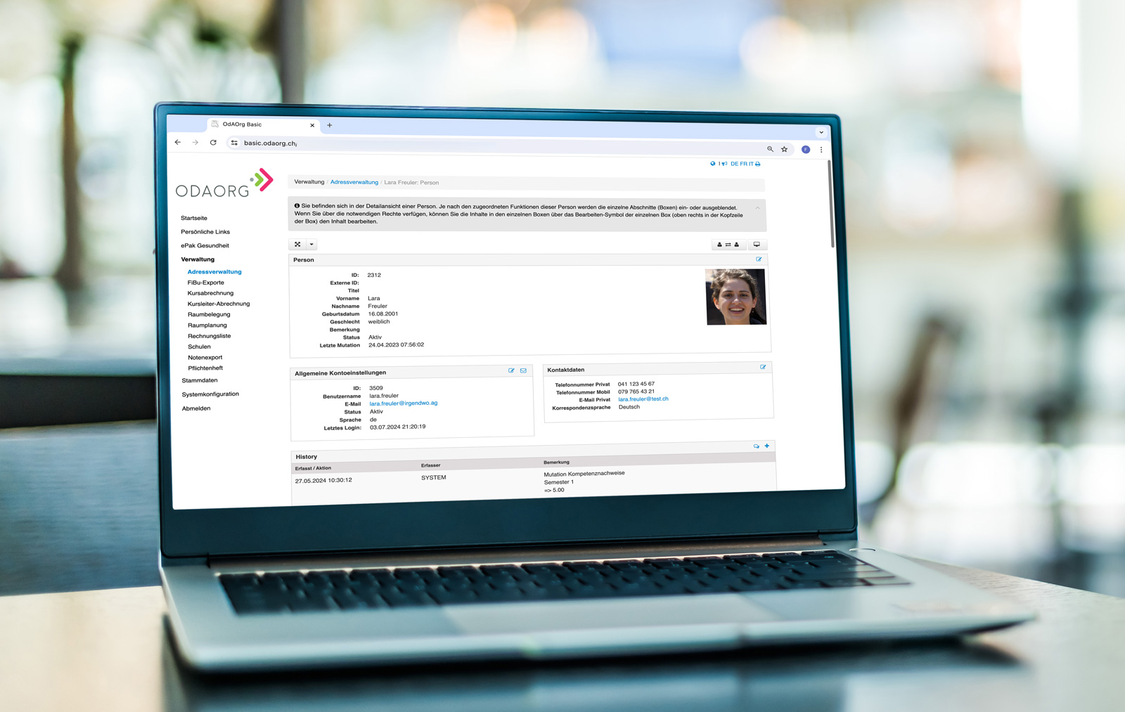 OdAOrg | Application de gestion centrale pour les organisations